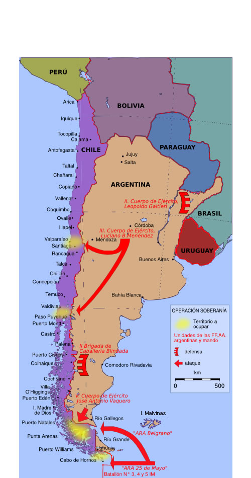 Civiles y militares - Dictador Jorge Rafael Videla - Conflicto del Beagle
