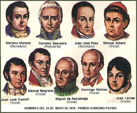 Historia Argentina - Revolución de Mayo - Las jornadas de Mayo de 1810 ...